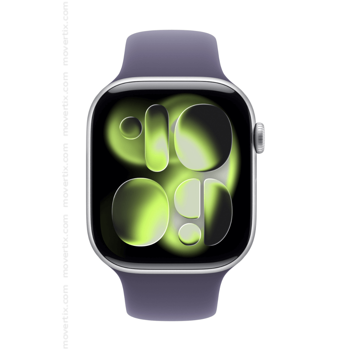 Apple Watch Series 11 (GPS+Cellular) 42mm Aluminium Silver and Purple ...