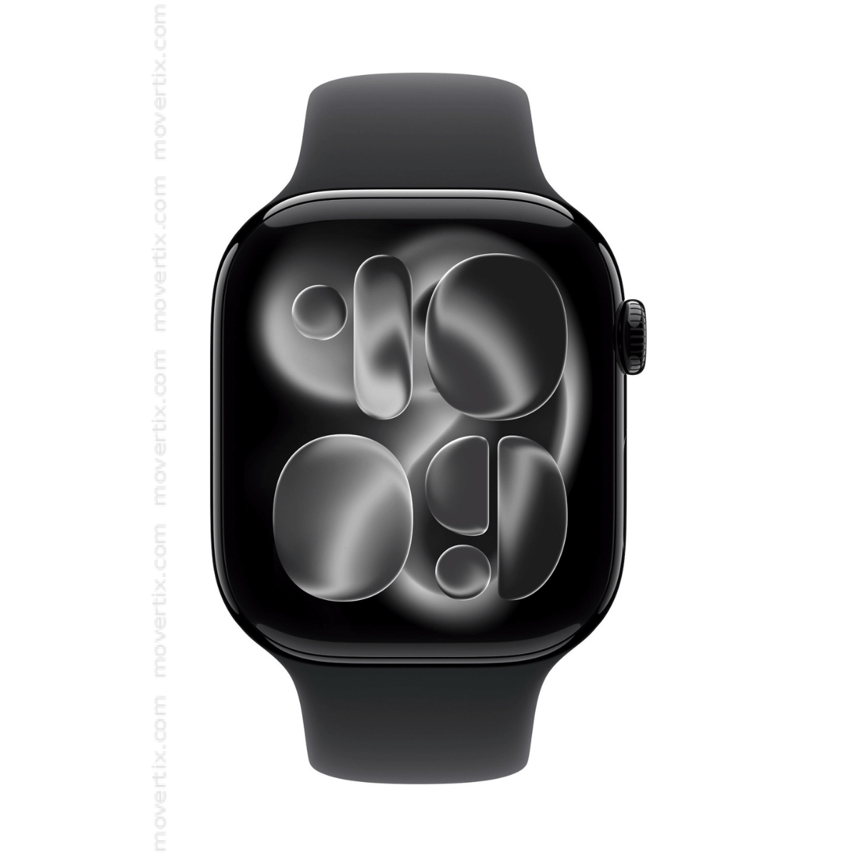 Apple Watch Series 11 GPS 42mm Jet Black Aluminum and Black Sport Band ...