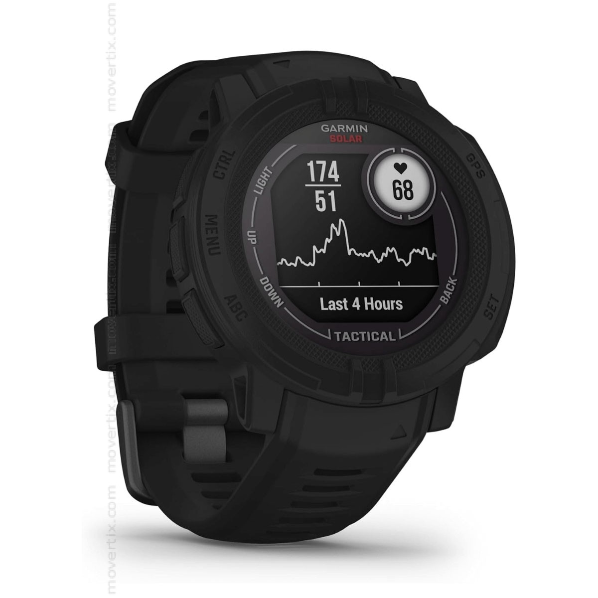 Garmin Instinct 2 Solar Tactical Edition GPS 45mm Noir (0753759278892 ...