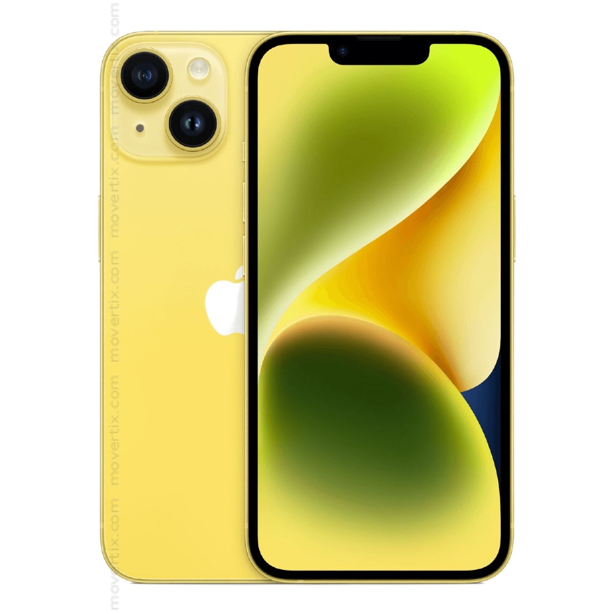 iPhone 14 Yellow 256GB (0194253750369) | Movertix Mobile Phones Shop