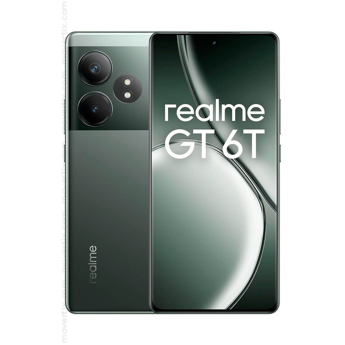 Realme GT 6T 5G Dual SIM Razor Green 256GB and 8GB RAM (6941764435261 ...