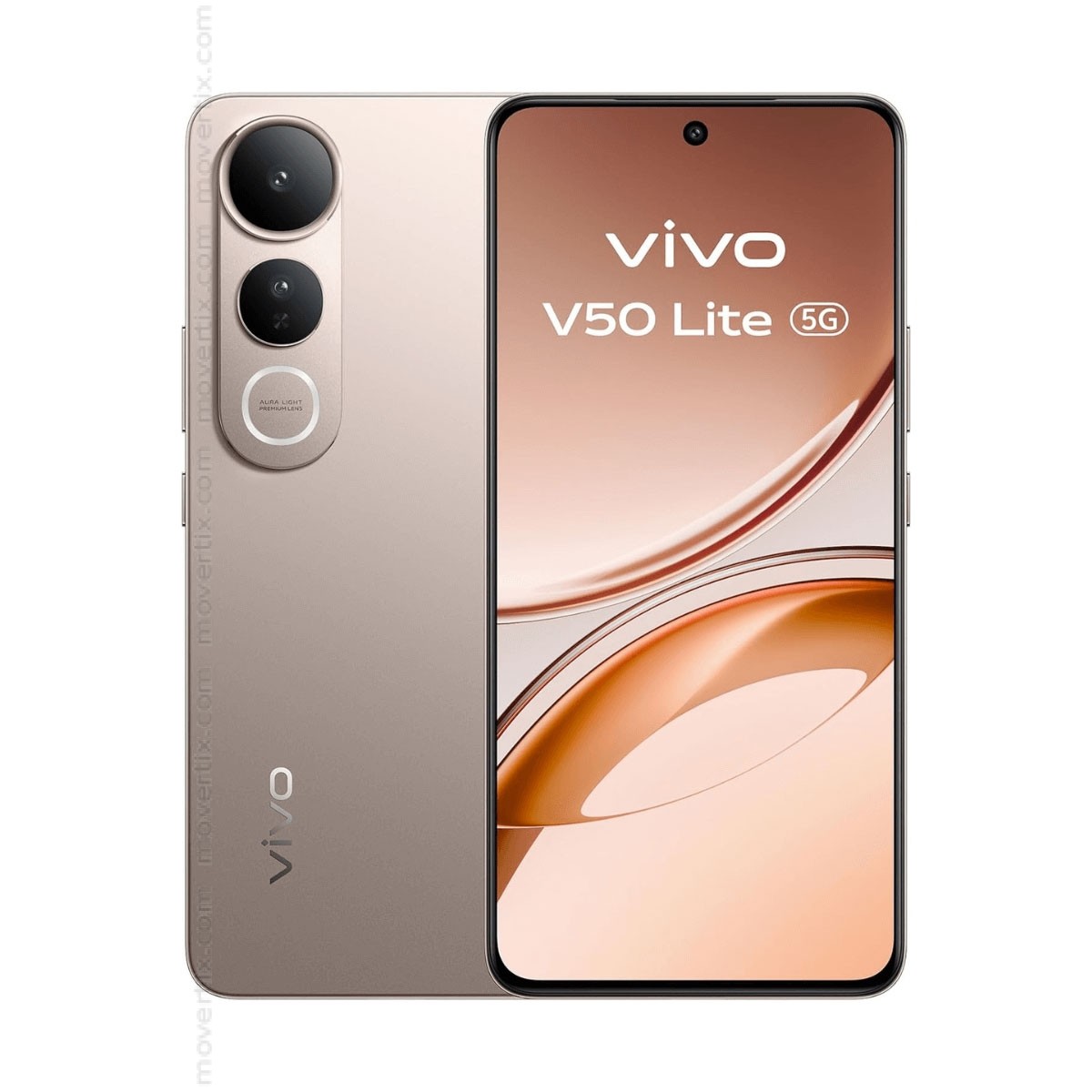 Vivo V50 Lite 5G Dual SIM Titanium Gold 256GB and 8GB RAM ...