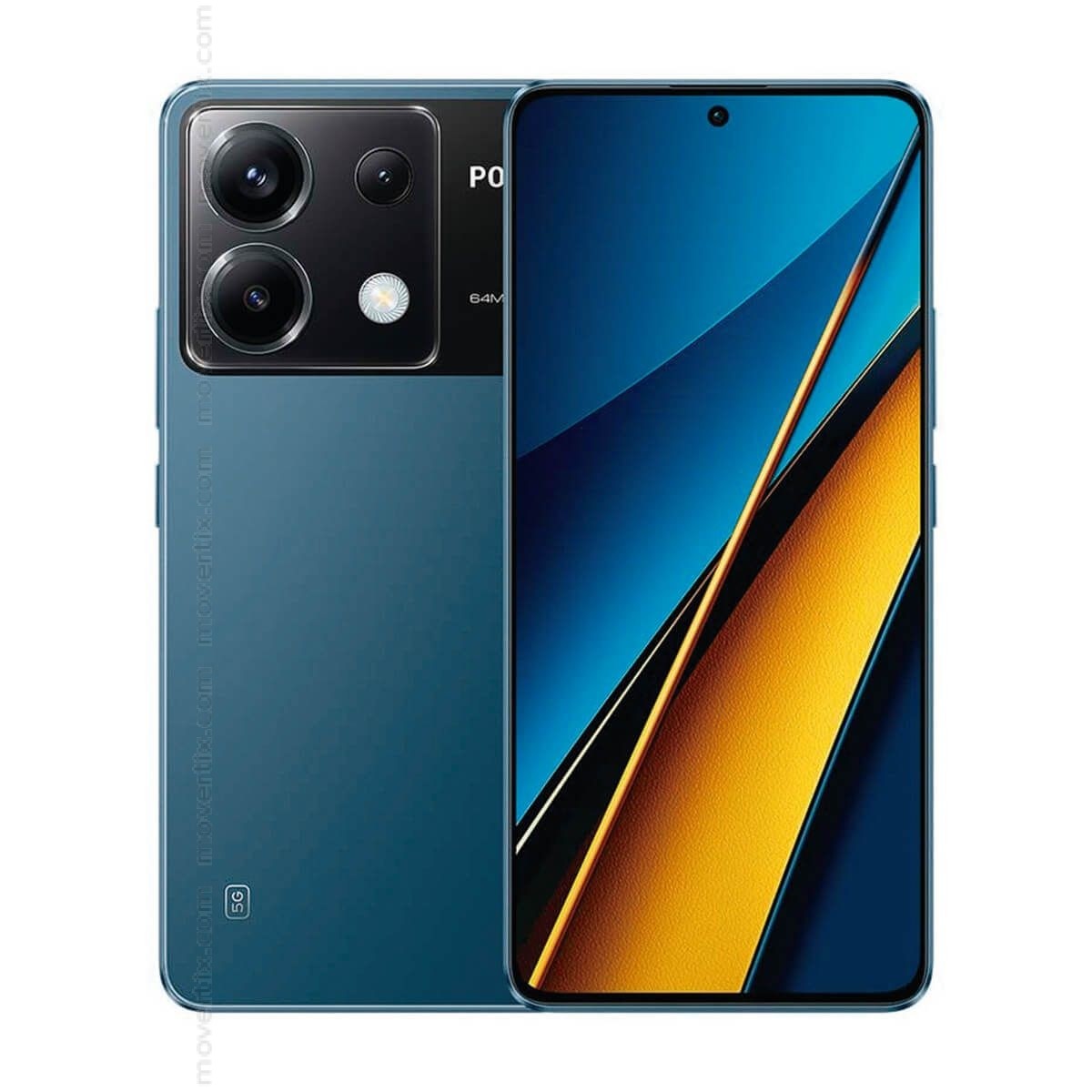 Xiaomi Poco X6 5G Dual SIM in Blau mit 256GB und 12GB RAM (6941812761304) | Movertix Handy Shop