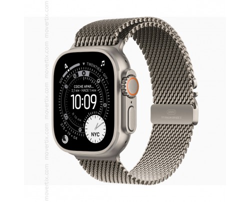 Apple Watch Ultra 3 (GPS+Cellular) 49mm Titanium Natural with Natural ...