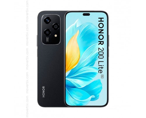 Honor 200 Lite 5G Dual SIM Midnight Black 256GB and 8GB RAM ...