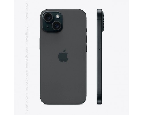 iPhone 15 Black 128GB (0195949035999) | Movertix Mobile Phones Shop
