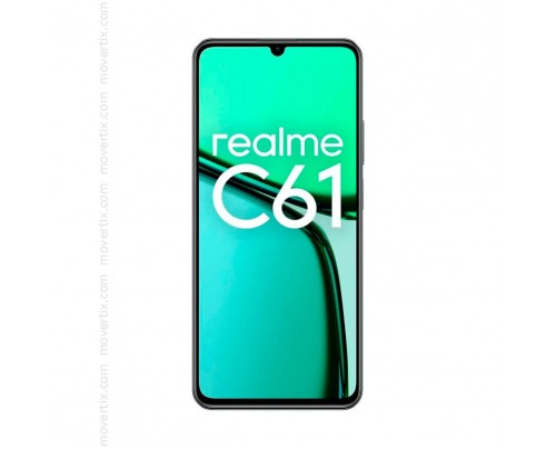Realme C61 Dual SIM Dark Green 256GB and 6GB RAM (6941764436022) | Movertix Mobile Phones Shop