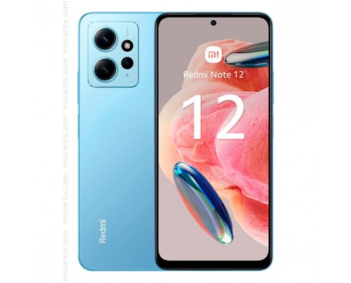 Redmi Note 12 Dual SIM Ice Blue 128GB and 4GB RAM (6941812717479 ...
