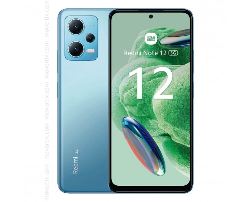 Redmi Note 12 5G Dual SIM Ice Blue 128GB and 6GB RAM (6941812706893 ...