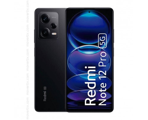 Redmi Note 12 Pro 5G Dual SIM Preto de 256GB e 8GB RAM (6941812709696) | Movertix Loja de Telemóveis