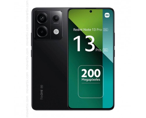 Redmi Note 13 Pro 5G Dual SIM Midnight Black 128GB and 8GB RAM (6941812750568) | Movertix Mobile ...