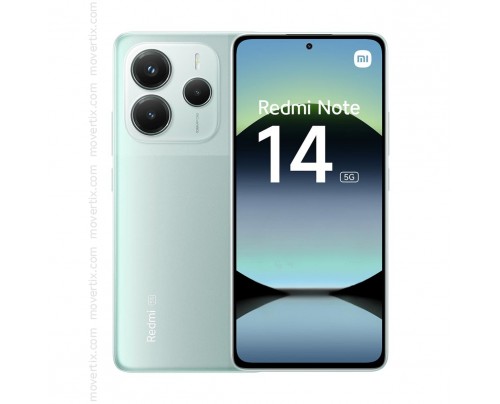 Redmi Note 14 5G Dual SIM Coral Green 128GB and 6GB RAM (6932554405489 ...