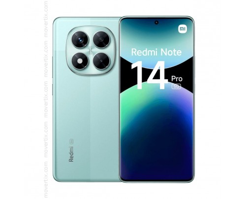 Redmi Note 14 Pro 5G Double SIM Vert avec 256Go et 8Go RAM (6932554402471) | Movertix Téléphones ...