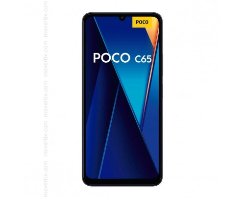 Xiaomi Poco C65 Dual SIM Black 128GB and 6GB RAM (6941812754610) | Movertix Mobile Phones Shop