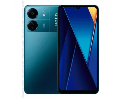 Xiaomi Poco C65 Dual SIM Blue 256GB and 8GB RAM (6941812754368) | Movertix Mobile Phones Shop