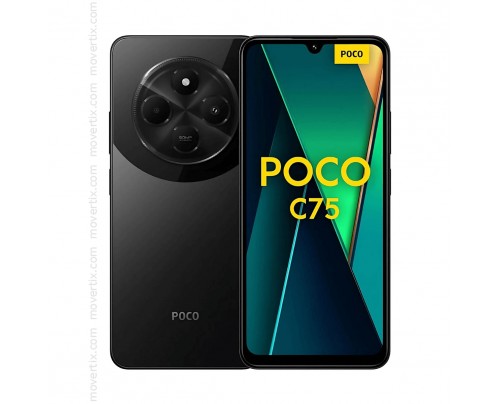 Xiaomi Poco C75 Dual SIM Black 128GB and 6GB RAM (6941812706879 ...