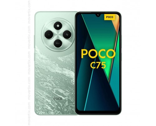 Xiaomi Poco C75 Dual SIM Green 128GB and 6GB RAM (6941812710678 ...