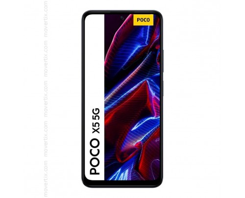 Xiaomi Poco X5 5G Dual SIM Black 128GB and 6GB RAM (6941812710548) | Movertix Mobile Phones Shop