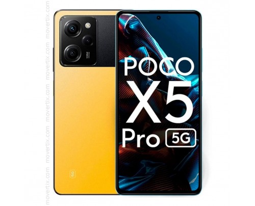 Xiaomi Poco X5 Pro 5G Dual SIM Yellow 128GB and 6GB RAM (6941812704523 ...