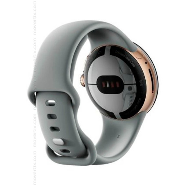 Google Pixel Watch LTE 41mm Champagne Gold and Hazel Active band ...