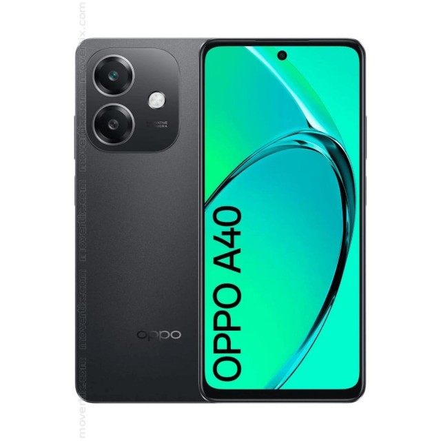 Oppo A40 Dual SIM Sparkle Black 128GB and 6GB RAM (6932169354530 ...