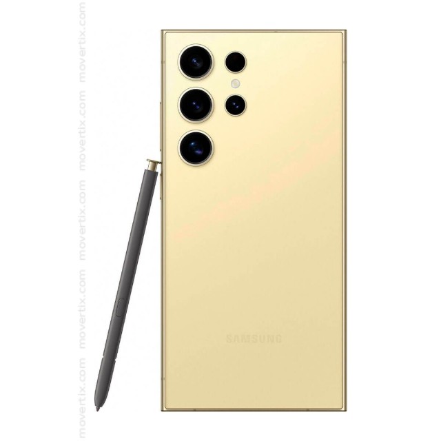 Samsung Galaxy S24 Ultra 5G Titanium Yellow 512GB and 12GB RAM - SM ...