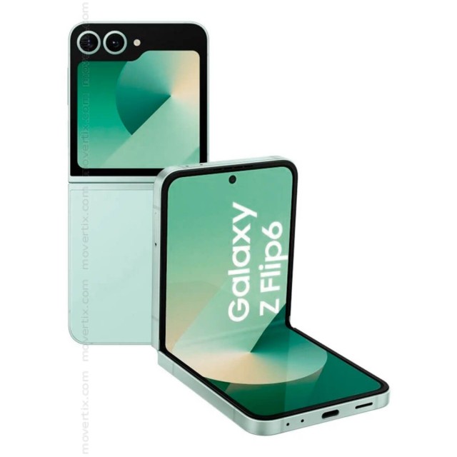 Samsung Galaxy Z Flip6 5g Vert Deau Avéc 256go Et 12go Ram Sm F741b
