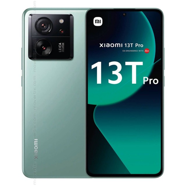 Xiaomi 13T Pro 5G Dual SIM Meadow Green 1TB and 16GB RAM (6941812749296 ...