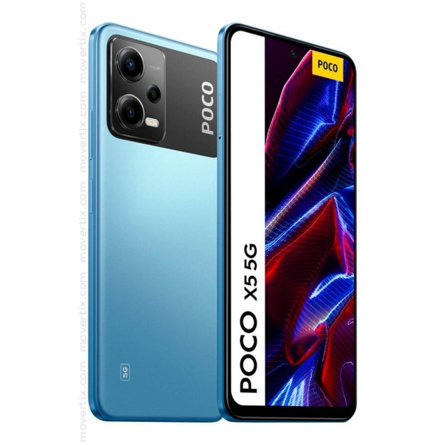 Xiaomi Poco X5 5G Double SIM Bleu avec 256Go et 8Go RAM (6941812710630) | Movertix Téléphones ...