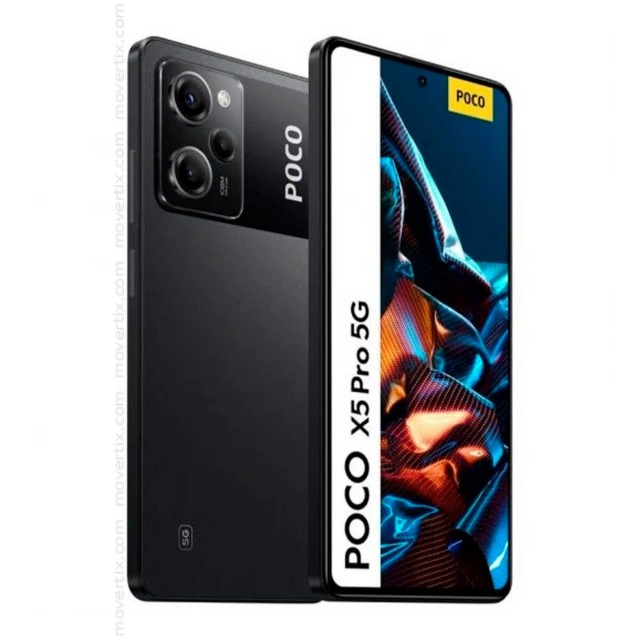 Xiaomi Poco X5 Pro 5G Dual SIM Black 128GB and 6GB RAM (6941812704684) | Movertix Mobile Phones Shop