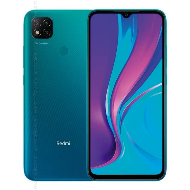 Redmi 9C Dual SIM Aurora Green 128GB and 4GB RAM (6934177759635) | Movertix Mobile Phones Shop