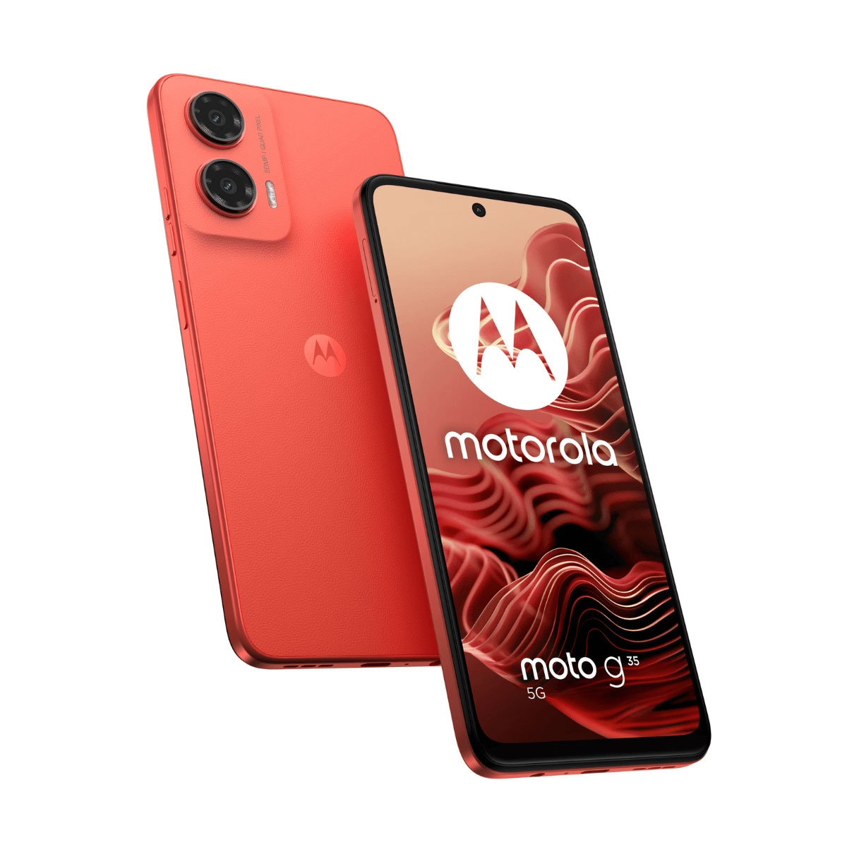 Motorola Moto G35 5G Dual SIM Guava Red 256GB and 4GB RAM ...
