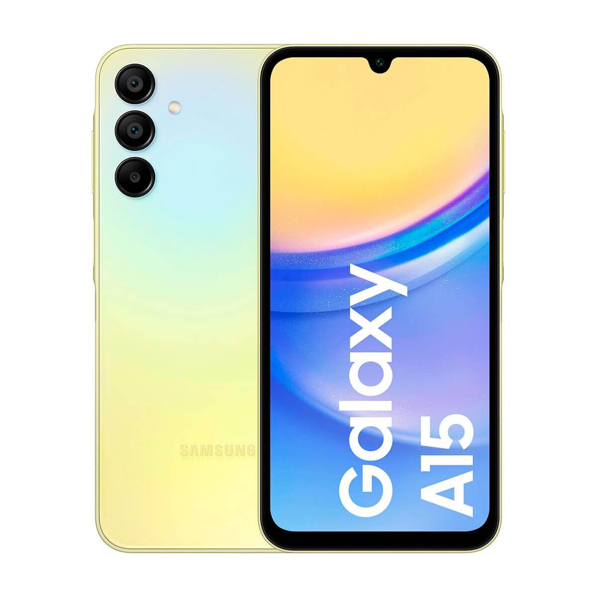 Samsung Galaxy A15 Dual SIM in Gelb mit 128GB und 4GB RAM - SM-A155B ...