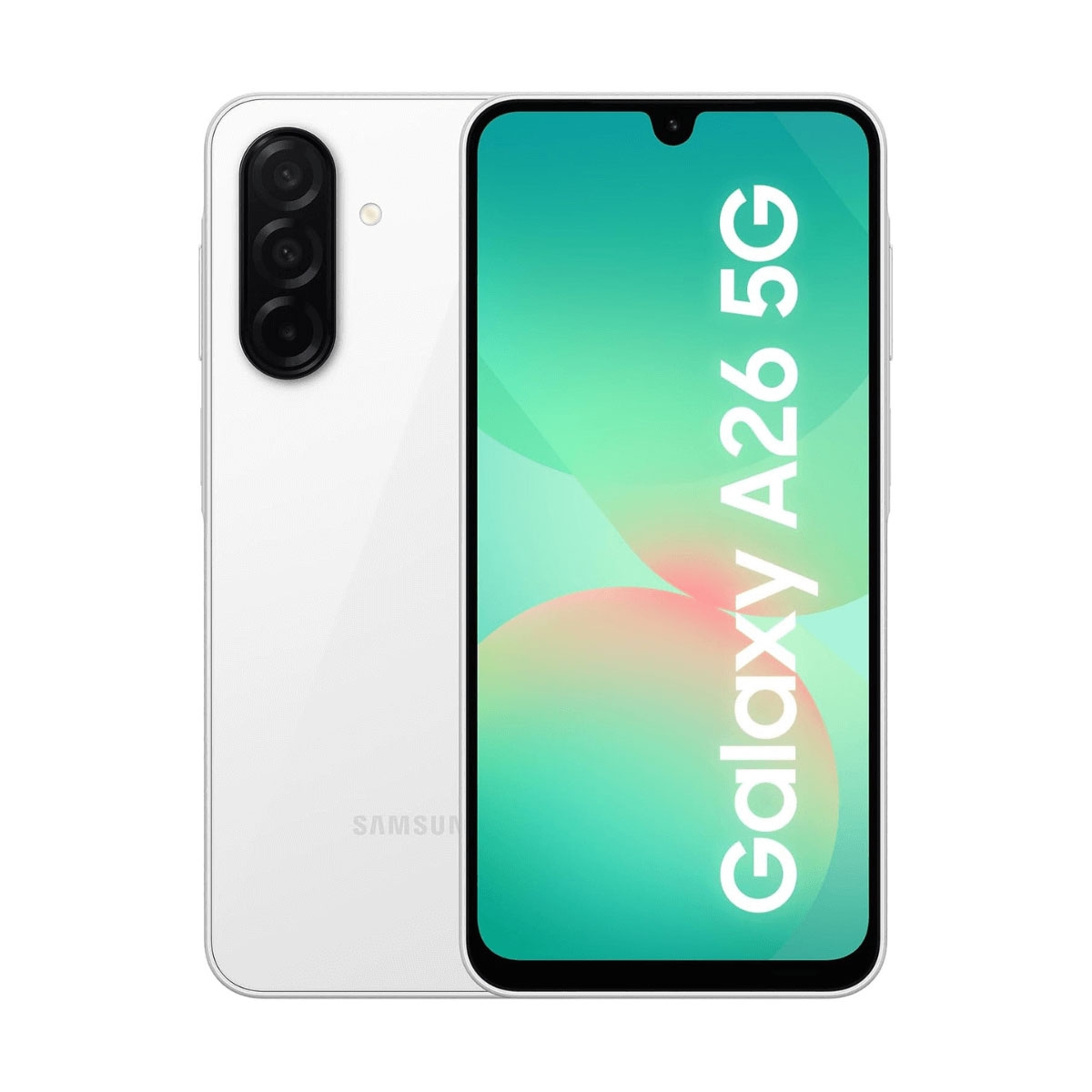 Samsung Galaxy A26 5G Dual SIM in Weiß mit 256GB und 8GB RAM - SM-A266B ...